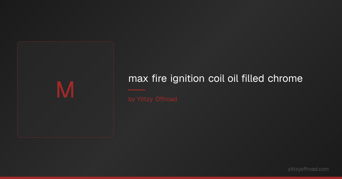 Edelbrock 22740 Max-Fire Ignition Electronic Oil Filled Ignition Coil ...